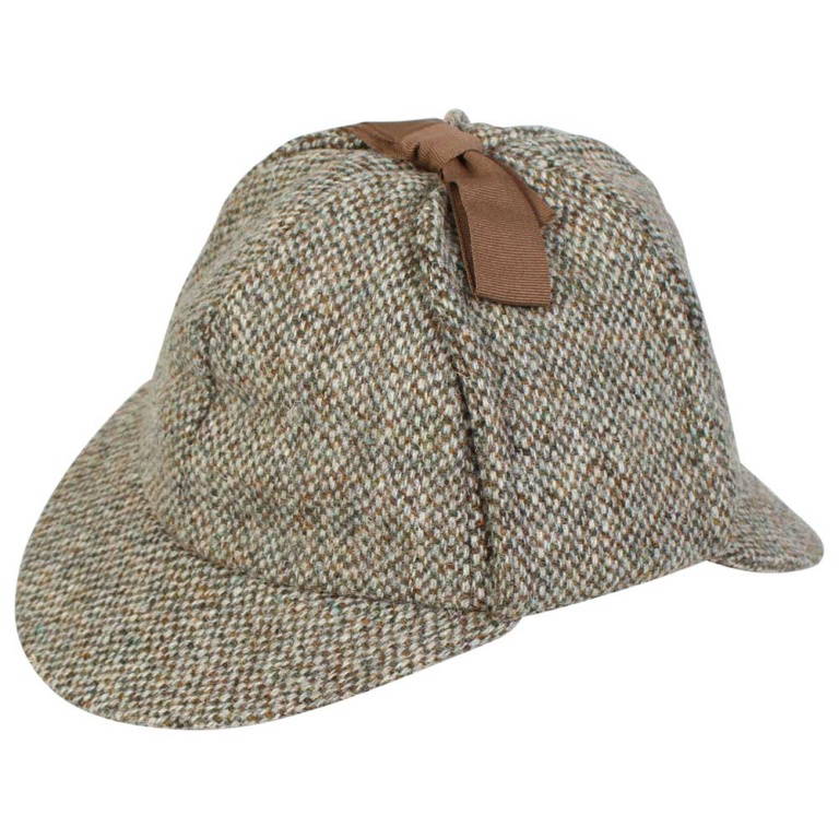 Harris Tweed Deerstalker/Sherlock Holmes Hat – Rheged Deerstalker ...